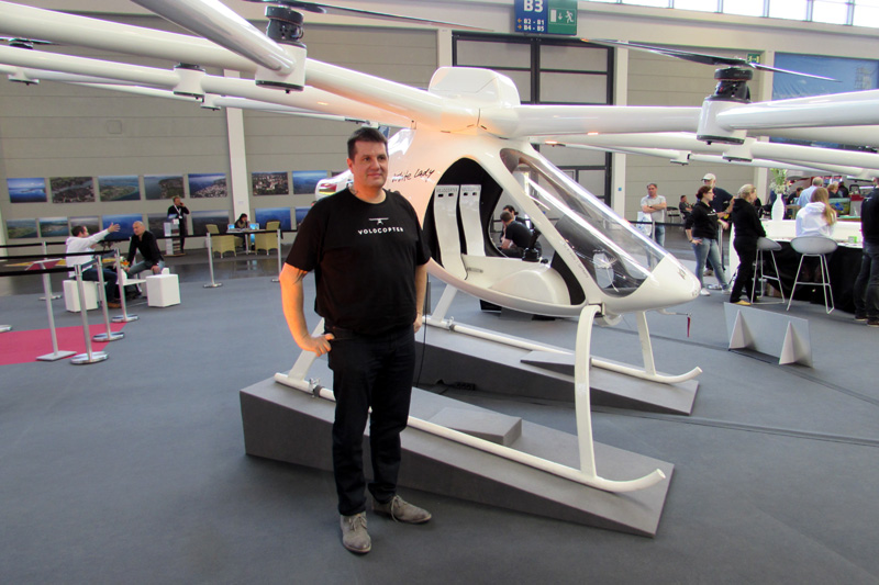 Volocopter VC400 a Golden Gate híd körül - Repülni Jó